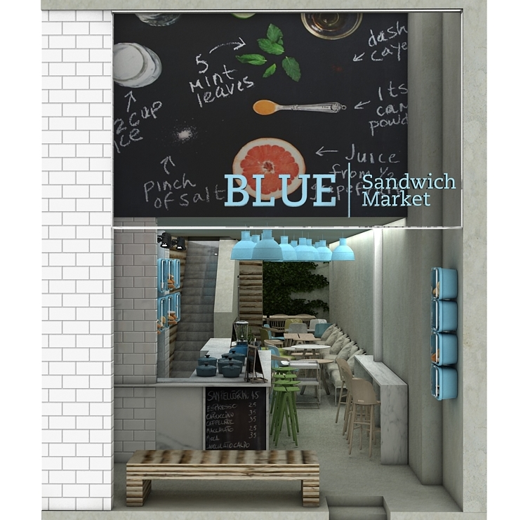 BLUE SANDWICH MARKET - Jayme Lago Mestieri